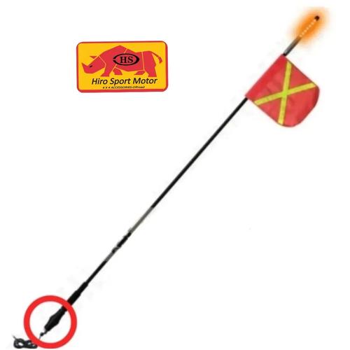 Jual antena buggy whip + tiang bendera proyek + lampu LED - Jakarta ...