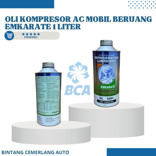 Jual Oli Compressor Kompresor AC MOBIL BERUANG EMKARATE 1 LITER - Kota ...