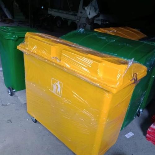 Jual tempat sampah besar 660 liter fiberglass /Tempat Sampah sulo ...