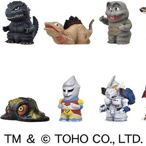 Jual Godzilla Sofvi Puppet Mascot 2 Sofubi 10pack Box Full Set Action ...