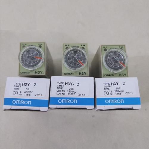 Jual MINI Timer Omron H3Y-2 / H3Y2 Delay Timer Relay 5S 30S 60S + socket - SOCKET H3Y-2 ...