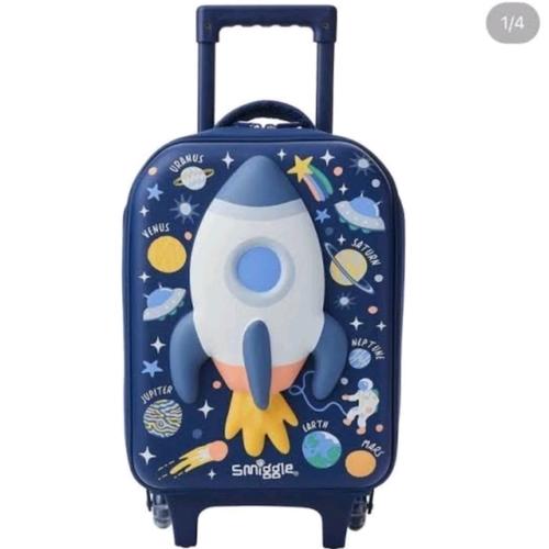 Jual Smiggle Teeny Rocket Trolley/Tas Koper Anak/Kado/School Trolley ...