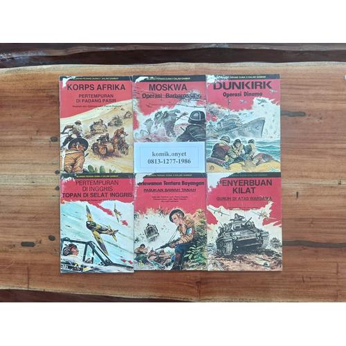 Jual Komik Cergam Serial Sejarah Perang Dunia Dua Dalam Gambar dan Deni ...