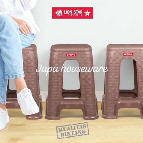 Jual Satin High Stool G-24 Lion Star Kursi/Bangku Bakso/Baso Rotan ...