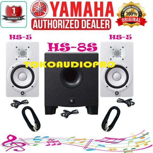 Jual Yamaha Hs5 Speaker Studio Monitor Aktif Paket hs-5 - Putih ...
