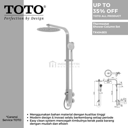 Jual Shower Column Thermostat TOTO TX454SEM / Shower Tiang TOTO 2 Way (Hot - Cold) - Kab. Bogor ...