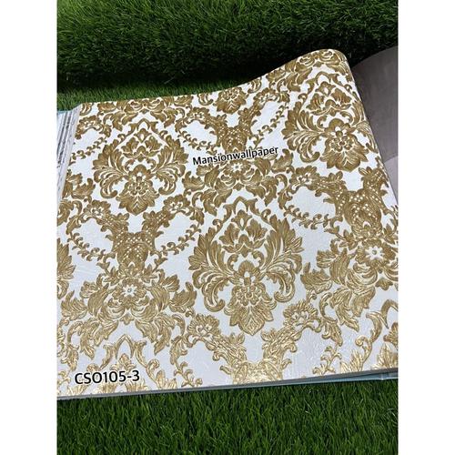 Jual Wallpaper Dinding Klasik Damask Luxury Arabian Style Emas Gold ...