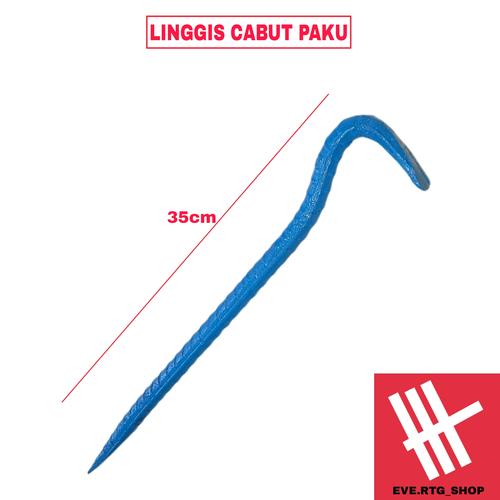 Promo Linggis Pencabut Paku Linggis Toge 16mm Besi Ulir - Kota Bekasi ...