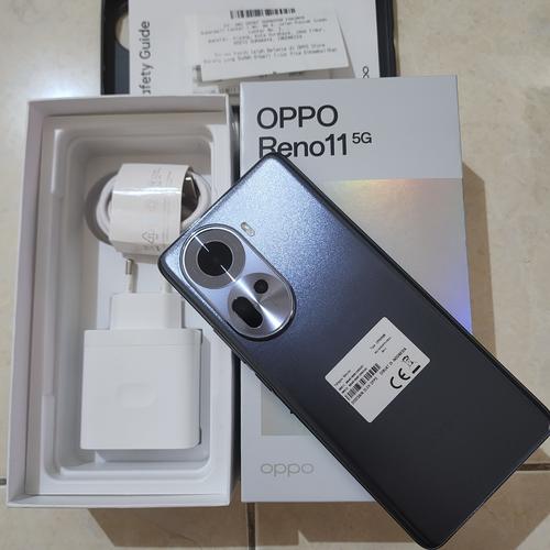 Jual Oppo Reno 11 5G 8/256Gb warna Abu Metalik, kondisi 99% amulus ...
