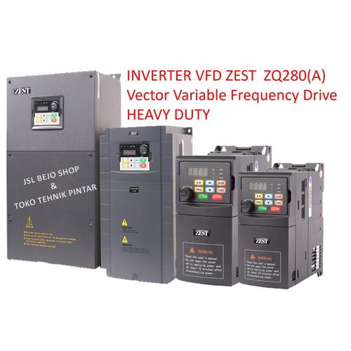 Jual INVERTER VFD ZEST ZQ280(A) Vector Variable Frequency Drive HEAVY ...