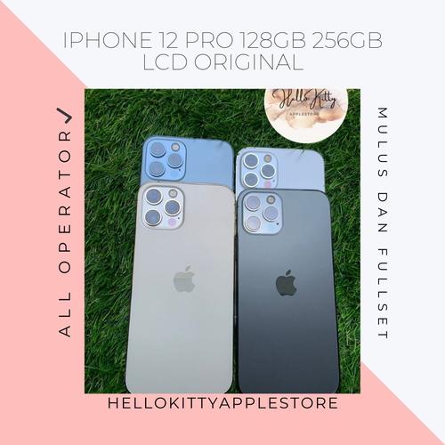 Jual Iphone 12 pro 128gb 256gb second fullset mulus terawat - 128 gb, pacific blue - Jakarta ...
