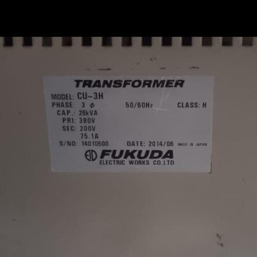 Jual TRANSFORMER MODEL CU-3H 3 PHASE CAP : 26KVA PRI:380V SEC:200V 75 ...