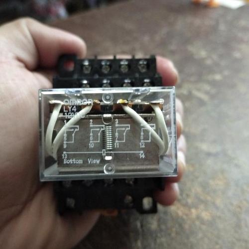 Jual NR relay omron LY4 12VDC original + socket - Kota Bandung - Indo ...