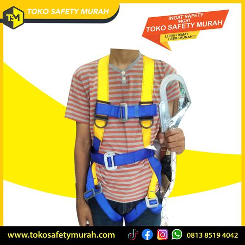 Jual SABUK PENGAMAN FBH FULL BODY HARNESS SINGLE BIG HOOK Safety Belt ...