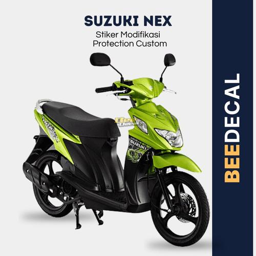 Jual STIKER MOTOR SUZUKI NEX - DESAIN CUSTOM | BEEDECAL - FULL GLOSSY ...