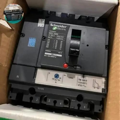 Jual SCHNEIDER MCCB 100KA NSX160S DC 4P 160A TM160DC 750VDC ORIGINAL ...