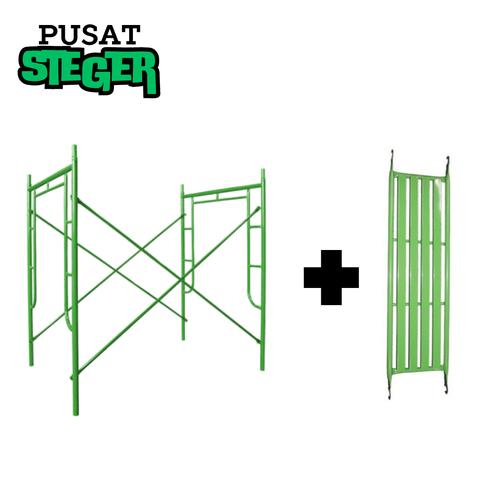 Jual Scaffolding Steger Kapolding Tinggi 170 Cm Dan Catwalk Pijakan ...