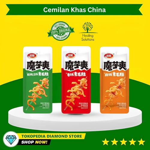 Promo Weilong Konjac Shuang Snack Latiao Cemilan Enak Kenyal Khas China ...