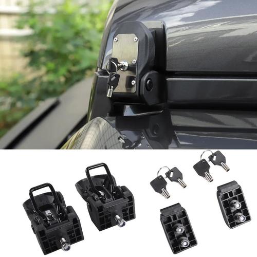 Jual Car Engine Lock for Jeep Wrangler JL 2018 2019 Car Hood Latch Lock ...