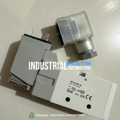 Jual SMC VF3130-4DZ1-02 (220V AC) Solenoid Valve Series VF3000 ~ 2 ...