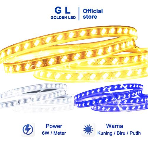 Jual GL TAHAN AIR LED STRIP SELANG OUTDOOR/INDOOR 6 WATT/METER SUPER ...