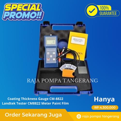 Jual Coating Thickness Gauge CM-8822 Landtek Tester CM8822 Meter Paint ...