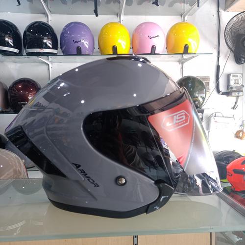 Jual Helm JS ARMOR 100% ORIGINAL - grey dop, M - Kota Denpasar - andika ...