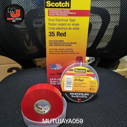 Jual Jual 3M Scoth 35 Vinyl Electrical tape Red - Jakarta Pusat ...