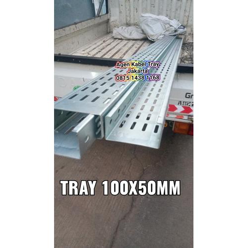 Jual KABEL TRAY TIPE U 100X50X2400MM - HOTDIP GALVANIS - PLAT 1.4 MM ...