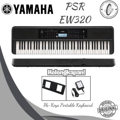Jual Yamaha PSR-EW320 76-Keys Portable Keyboard Original EW-320 ...