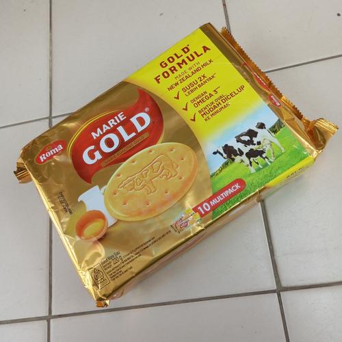 Jual Roma Marie Gold Biskuit Marie Susu 10@22g - Jakarta Utara ...