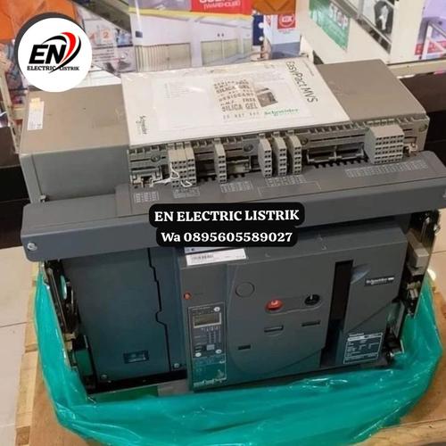 Jual ACB SCHNEIDER MVS32N 4P 3200A 50KA TIPE DRAWOUT + MOTORIZED UVT AUX ORIGINAL MVS32N4MD2A ...