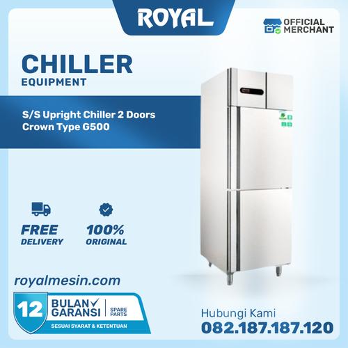 Jual S/S Upright Chiller 2 Doors Crown G500 - Jakarta Barat - Royal By ...