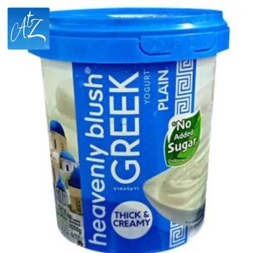 Jual Yoghurt tawar heavenly blush THICK & CREAMY GREEK Yogurt Plain ...
