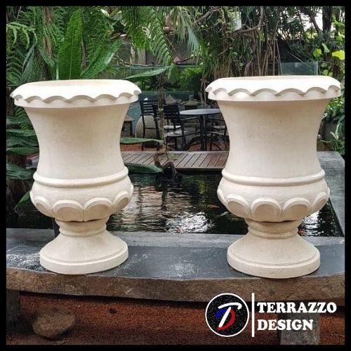Jual pot bunga teraso standing model klasik kekinian - Kota Depok ...
