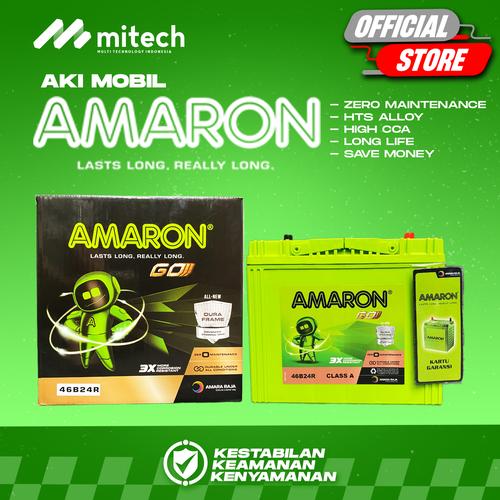 Promo Aki Mobil Daihatsu Terios NS60 / 46B24R Amaron GO Aki Kering 12v ...