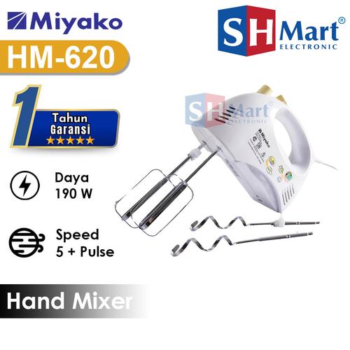 Jual MIYAKO MIXER HM620 / HM 620 / HM-620 (HAND MIXER) GARANSI RESMI ...