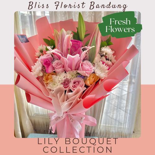 Jual Buket Lily| Bouquet Lily Premium | Bunga Lily / Buket lily Mix ...