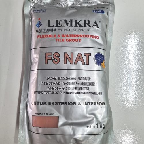 Jual Semen Nat Keramik Granit LEMKRA TILE FS GROUT Maroon Coklat Maron ...