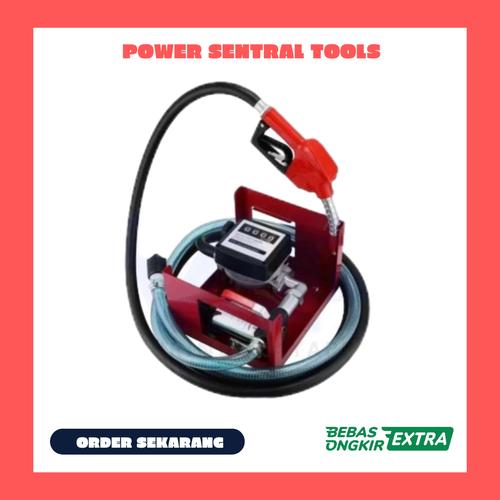 Jual Pompa solar Diesel Pump DC 12V Flow meter analog 4 digit Lengkap 1set - Jakarta Barat ...