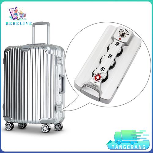 Jual TSA Kunci Tsa Koper 3 Digit TSA007 Lock Koper Kombinasi - Kota ...