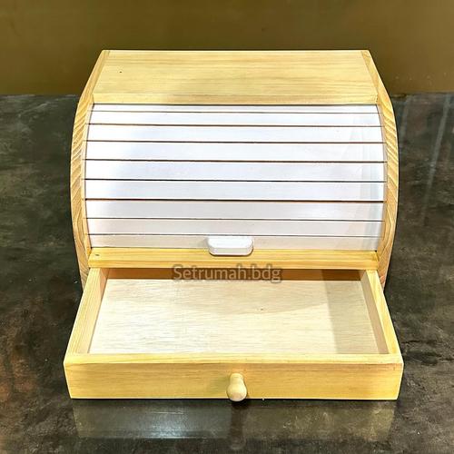 Jual SETRUMAH || bread box tempat penyimpanan roti serbaguna aesthetic ...