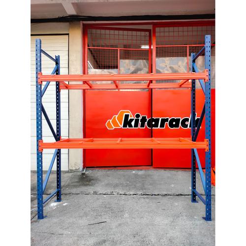Jual Rak Palet 1 TON/Layer - Pallet Rack Heavy Duty KITARACK Panjang 2 ...