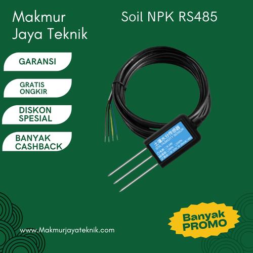Jual RS485 Soil NPK Sensor nitrogen phosphorus Potassium tester 3 in 1 ...