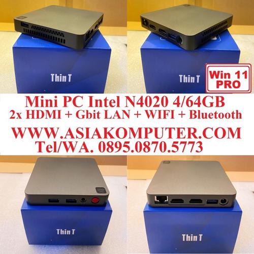 Jual Mini PC Intel N4020 4/64GB Dual HDMI WiFi Windows 11 Win11 Pro ...