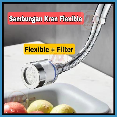 Jual Filter Kran AIr Saringan Kran Flexible Filter Wastafel Dapur FKP-1 ...