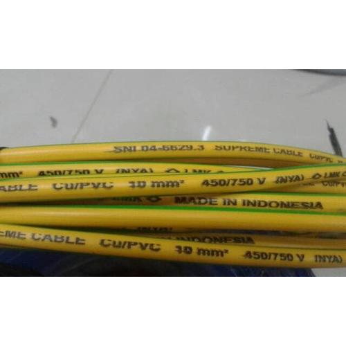 Jual Kabel NYA 10 mm Meteran / Eceran Kabel Tunggal - Hitam - Jakarta ...