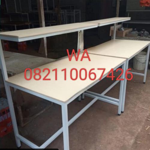 Jual MEJA RAK SERBAGUNA MEJA SEKOLAH MEJA KANTOR MEJA LABORATORIUM HPL ...