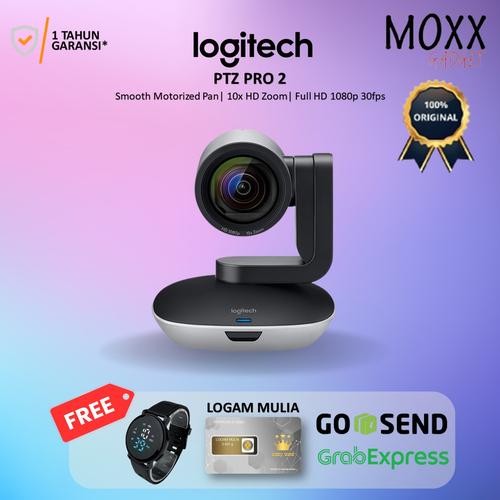 Jual Logitech PTZ Pro 2 Video Conferencing Camera - INTER - Jakarta ...