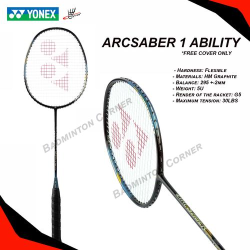 Jual Raket Yonex Arcsaber 1 Ability / Arc Saber 1 Ability / Arcsaber 01 Ability Original - Raket ...